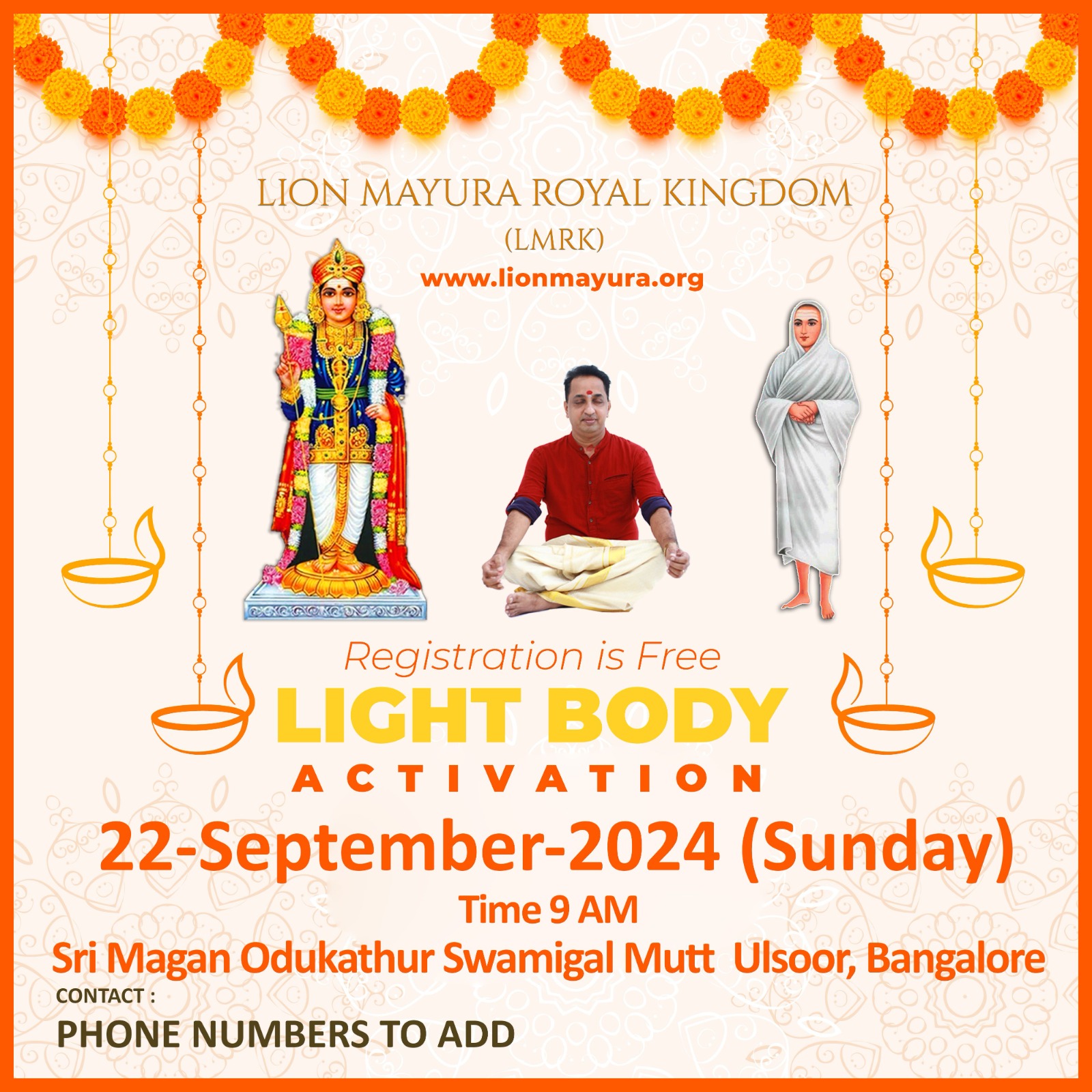 Light Body Activation – LION MAYURA ROYAL KINGDOM